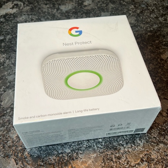 Google Nest | Other | Google Nest Protect Smoke And Carbon Monoxide ...